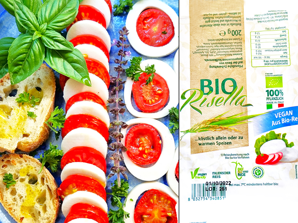 Vegan Friendly | Bio Risella statt Mozzarella